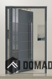 PIVOT C3 - modern pivot aluminum door Domadeco