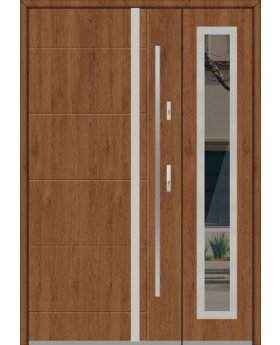Fargo 41A - contemporary single front door Domadeco