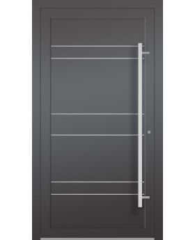 LIM AD18 - aluminum entrance door Domadeco