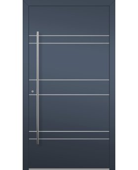 LIM AD18 double - modern double aluminum door Domadeco