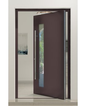 Aluminum Pivot Front Doors - Secure & Stylish Domadeco