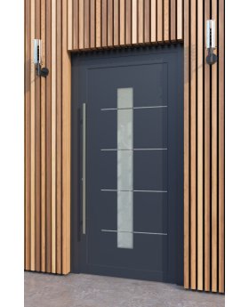 LIM Gryf-C - aluminum entry door Domadeco