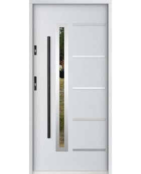 Stainless steel & aluminum solid house door shop. Domadeco