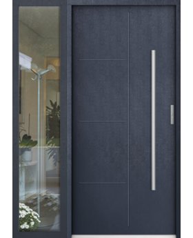 Sta Cortez - modern hurricane impact entry door Domadeco