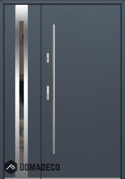 Fargo 1 DB - entrance door with side panel Domadeco