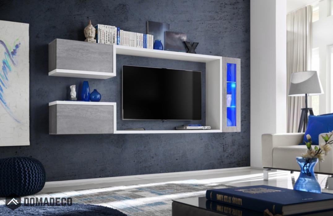 Gilbert wall units for tv Domadeco