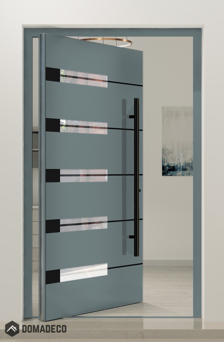 PIVOT AP18A - aluminum single pivot door Domadeco